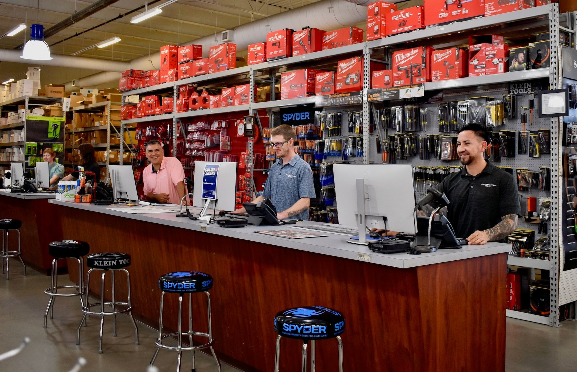 Supply Counter — Dulles Electric Supply